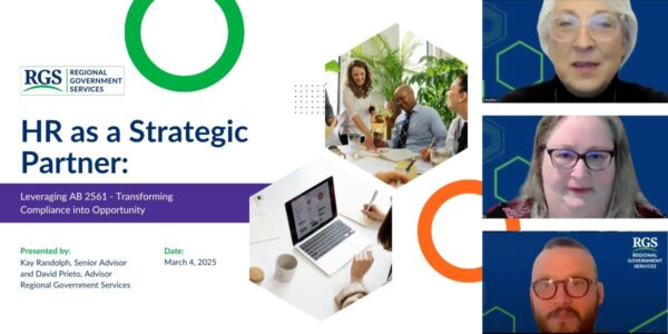 New! AB 2561 resource page – Stay informed & compliant | Regional Government Services Authority